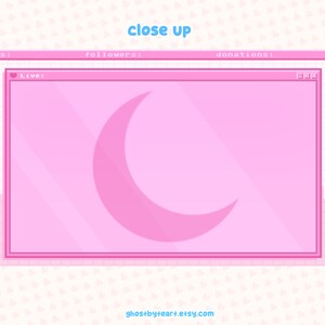 ANIMATED Pink Magical Girl Overlays & Transitions | Streaming Pack for ...