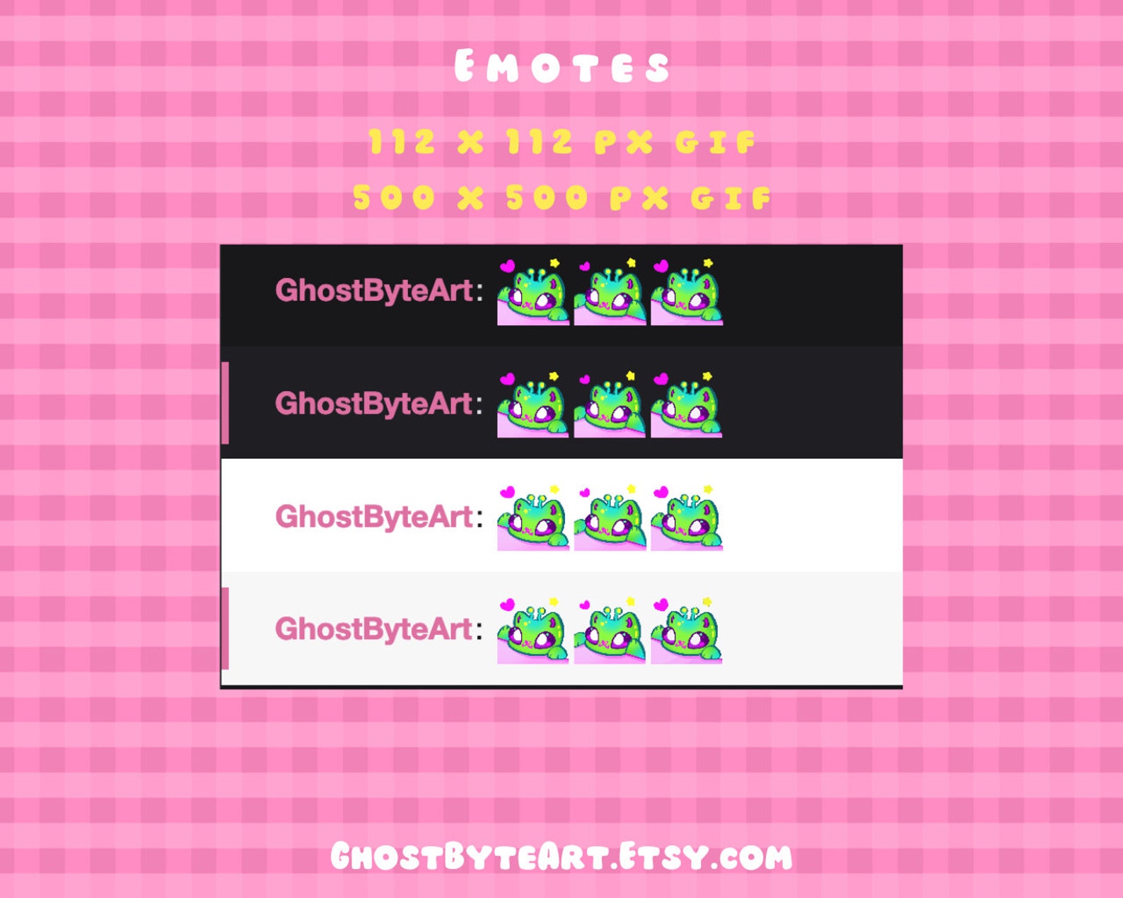 Alien Cat Bongo Cat Emote, Gamer Girl Emotes for Streaming - Etsy