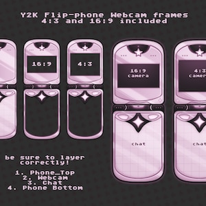 ANIMATED Cybergoth Y2K Stream Kit for Twitch! | Transitions, Overlays ...