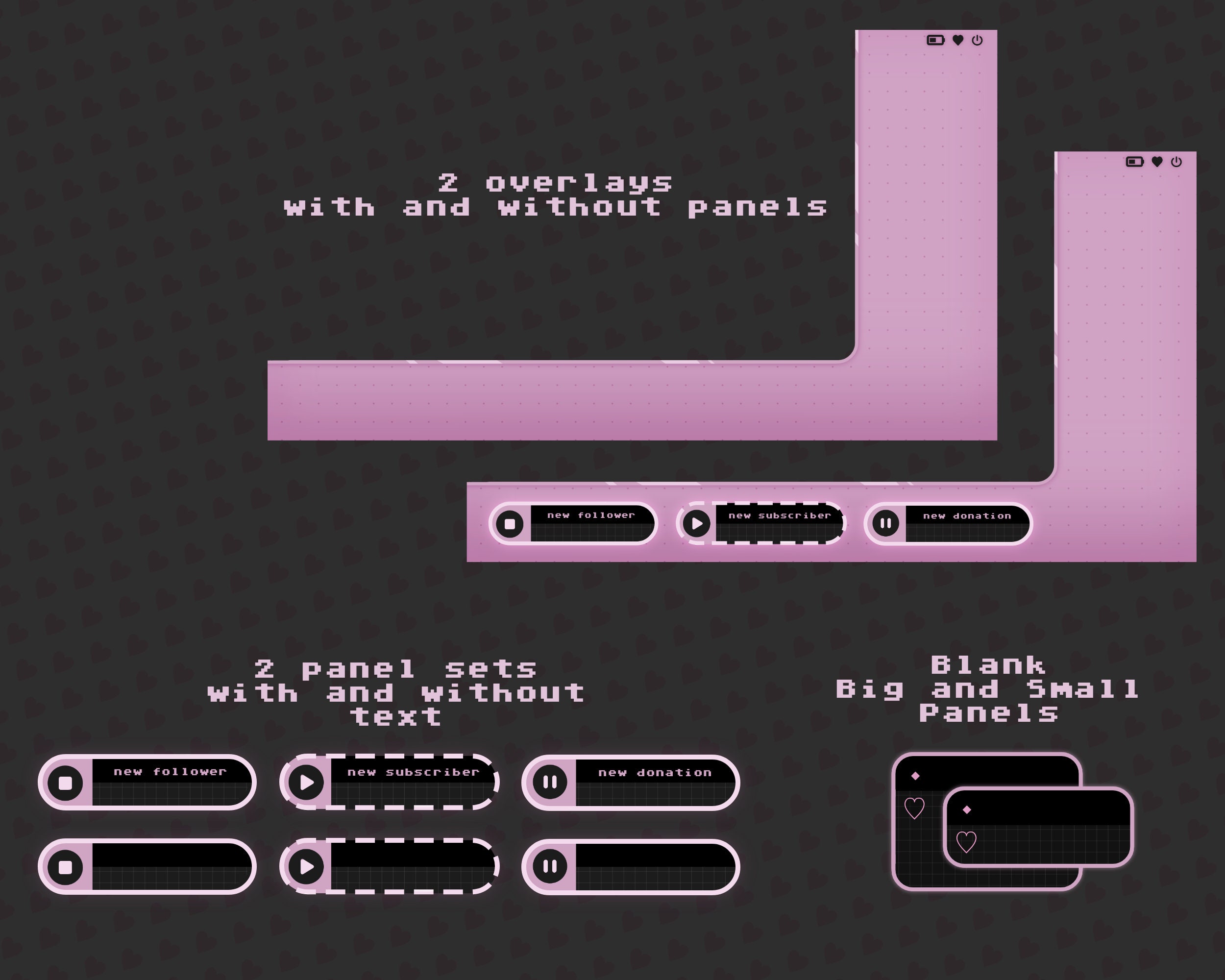 ANIMATED Cybergoth Y2K Stream Kit for Twitch! | Transitions, Overlays ...