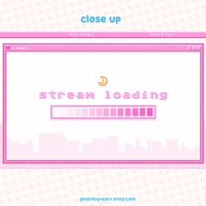ANIMATED Pink Magical Girl Overlays & Transitions | Streaming Pack for ...