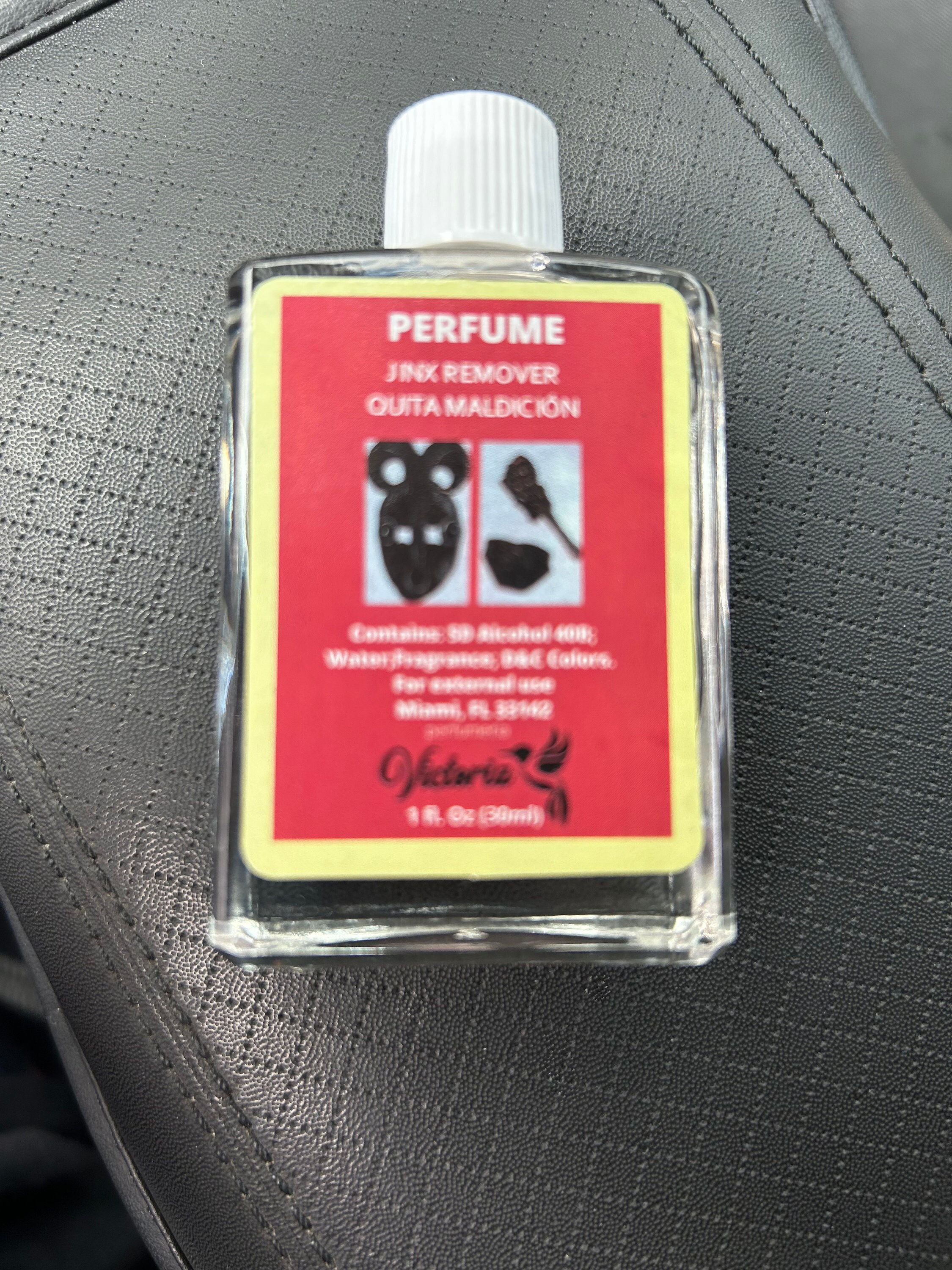 Quita Maldicion Jinx Remover 1 Oz Perfume Santeria Wicca Free Shipping ...