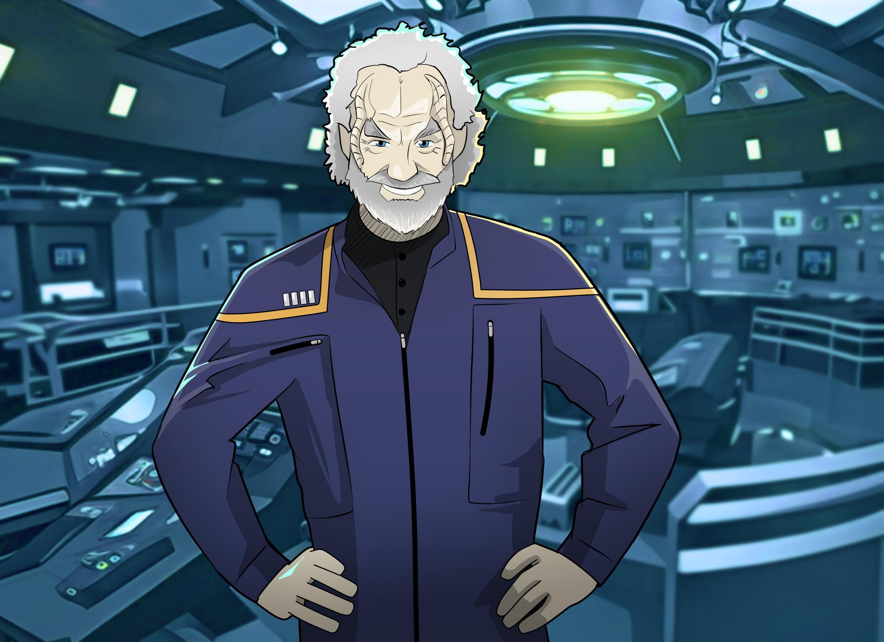 Custom Star Trek Style Portrait (download Only) MESSAGE BEFORE ORDERING ...