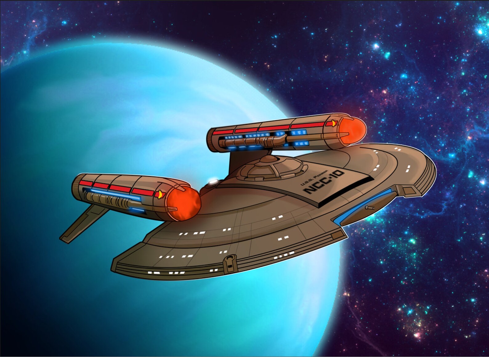 Custom Starship Portrait (download) MESSAGE BEFORE ORDERING! - Etsy