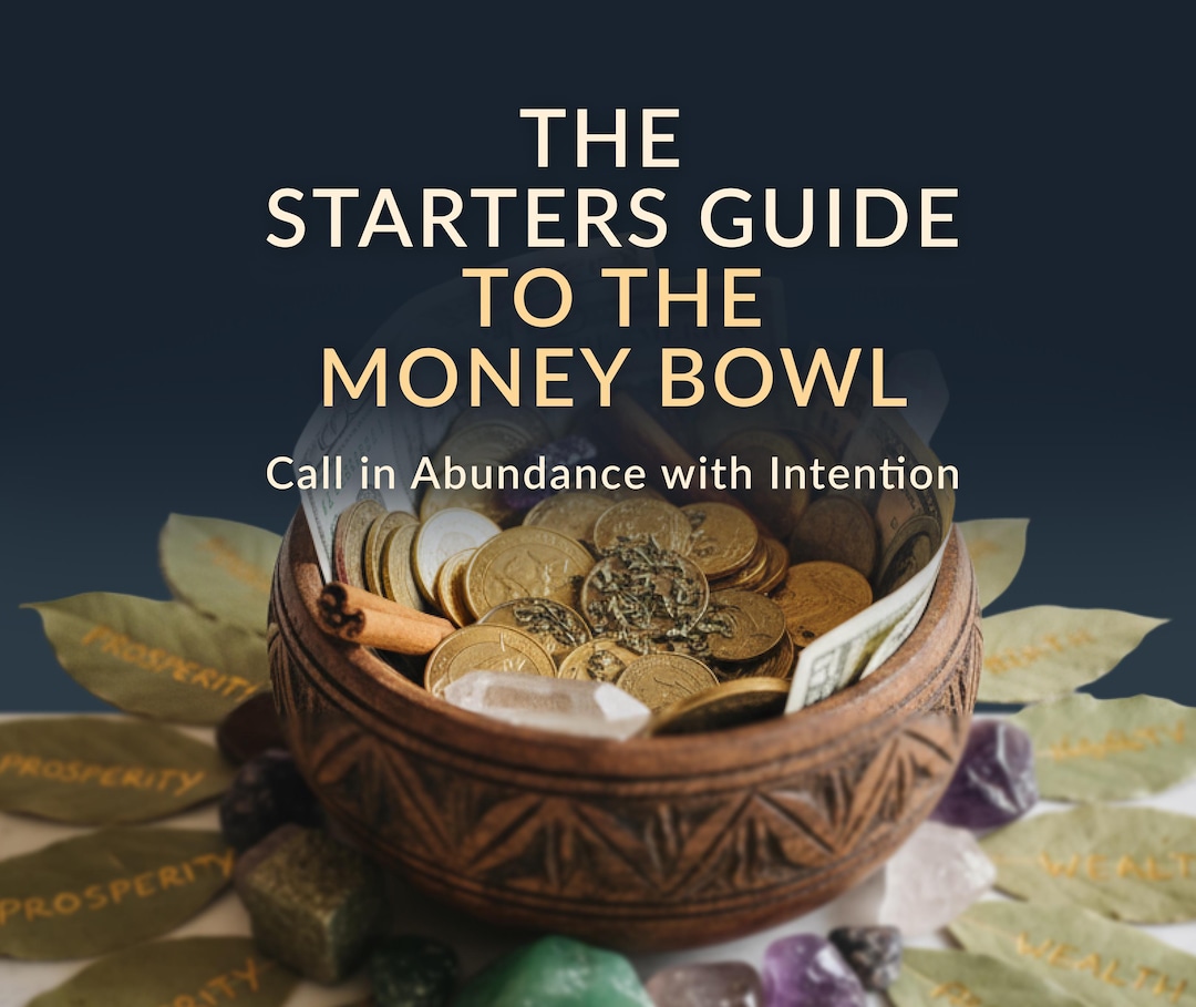 Printable Manifesting How-to-guide Money Bowl, Abundance Altar Ritual ...