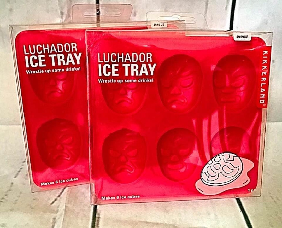 Luchador Silicone Mold Crayon Mold, Cancy Mold, Ice Mold for Parties ...