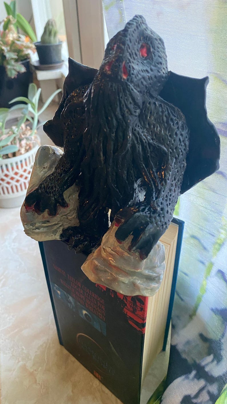 Cthulhu Hastur Bookends Ceramic - Etsy