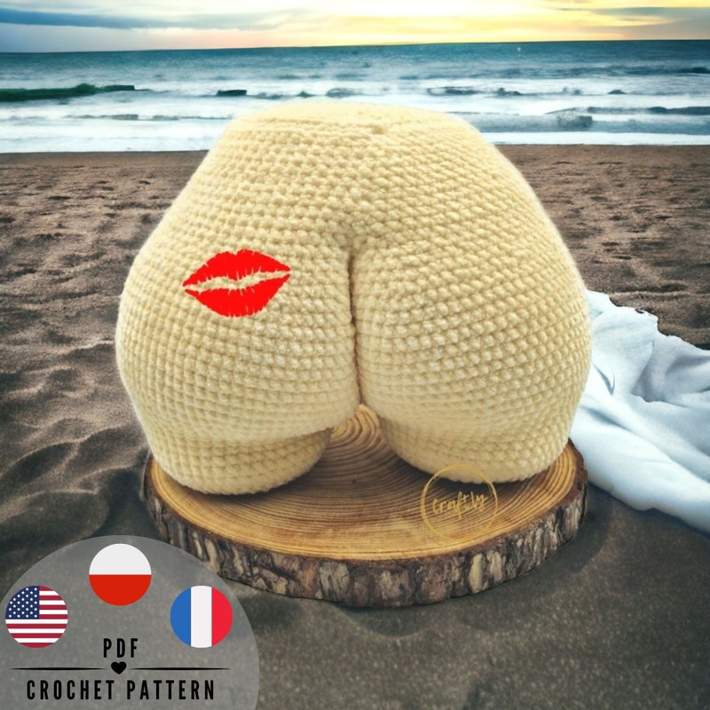 Crochet Butt Amigurumi - Etsy