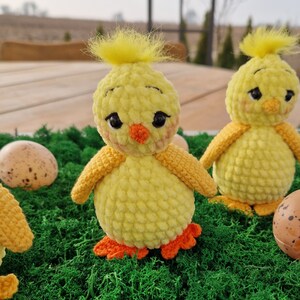 PDF Cute Crochet Easter Chick Pattern, Mini Amigurumi Animals for Beginners, Easy Crochet ...
