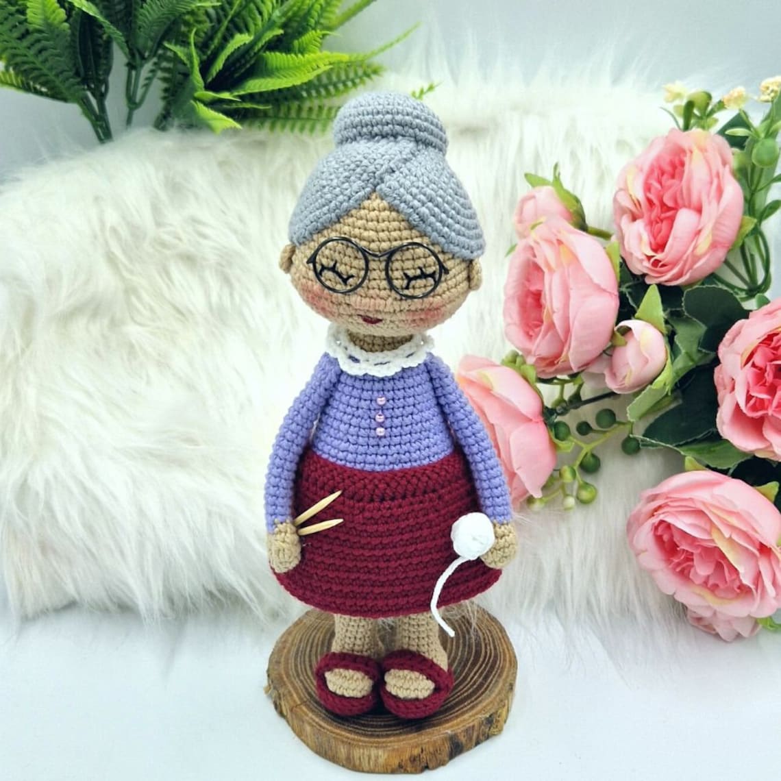 PDF Grandparents Crochet Pattern Grandma and Granddaddy - Etsy