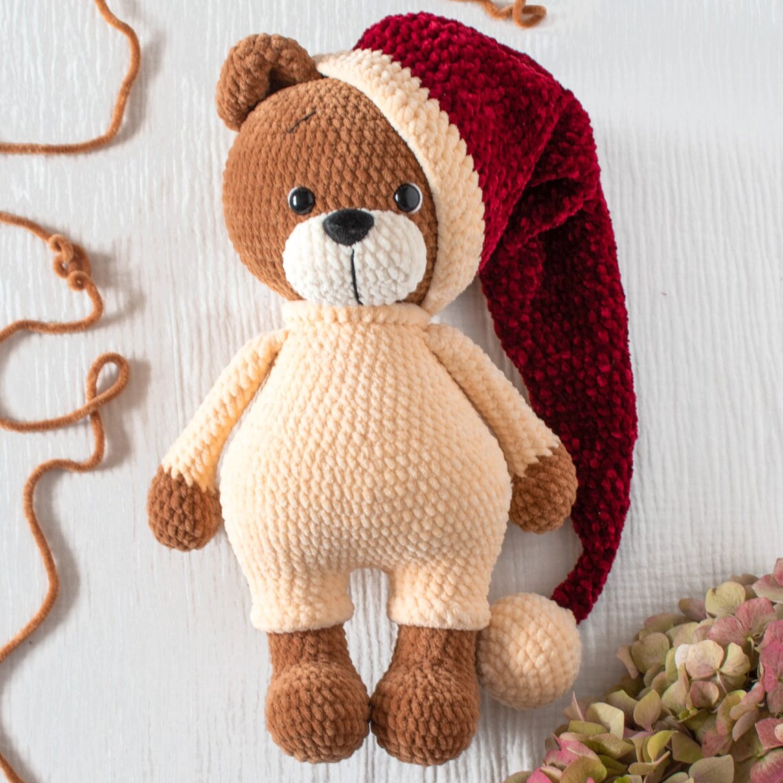 PDF Teddy Bear Crochet PATTERN Amigurumi Teddy Bear Pattern - Etsy