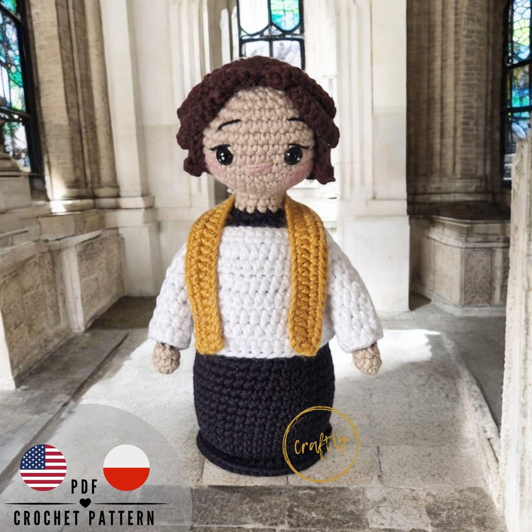 PDF Priest Crochet Pattern, Amigurumi Doll Pattern, Amigurumi Crochet ...