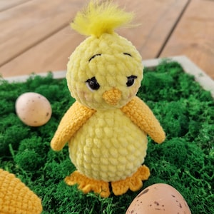 PDF Cute Crochet Easter Chick Pattern, Mini Amigurumi Animals for Beginners, Easy Crochet ...