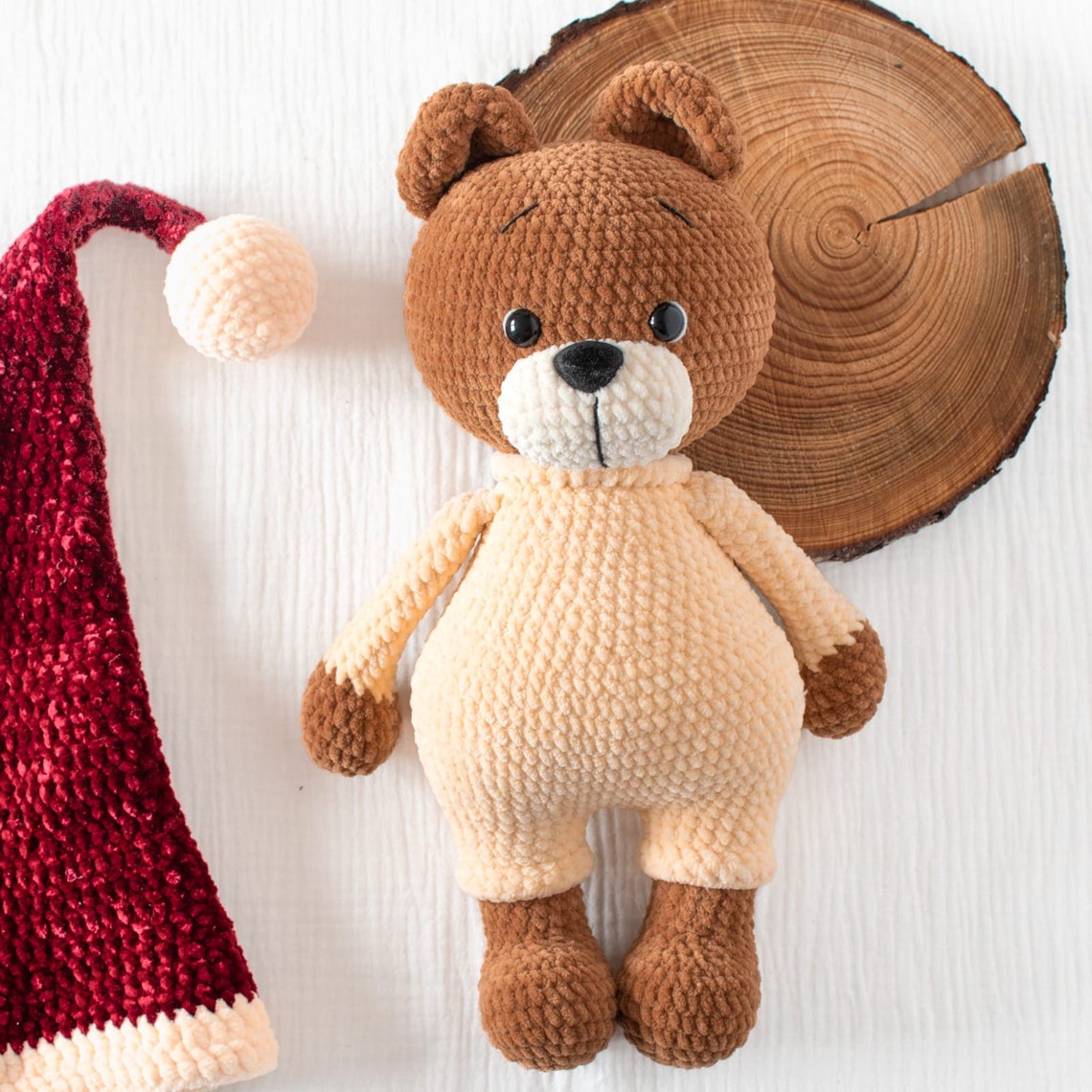 PDF Teddy Bear Crochet PATTERN Amigurumi Teddy Bear Pattern - Etsy