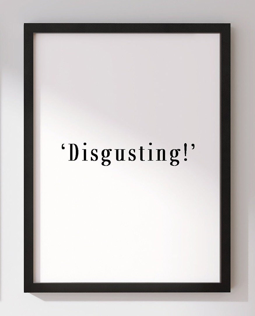 DISGUSTING Scottish Funny Toilet Print It Was One of Yas Iconic ...