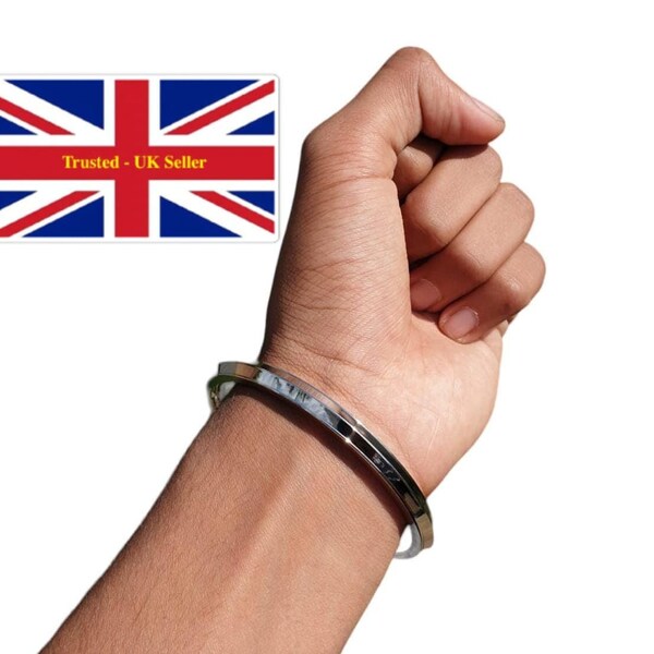 Punjabi Kada Stainless Steel Stunning One Edge Traditional - Etsy