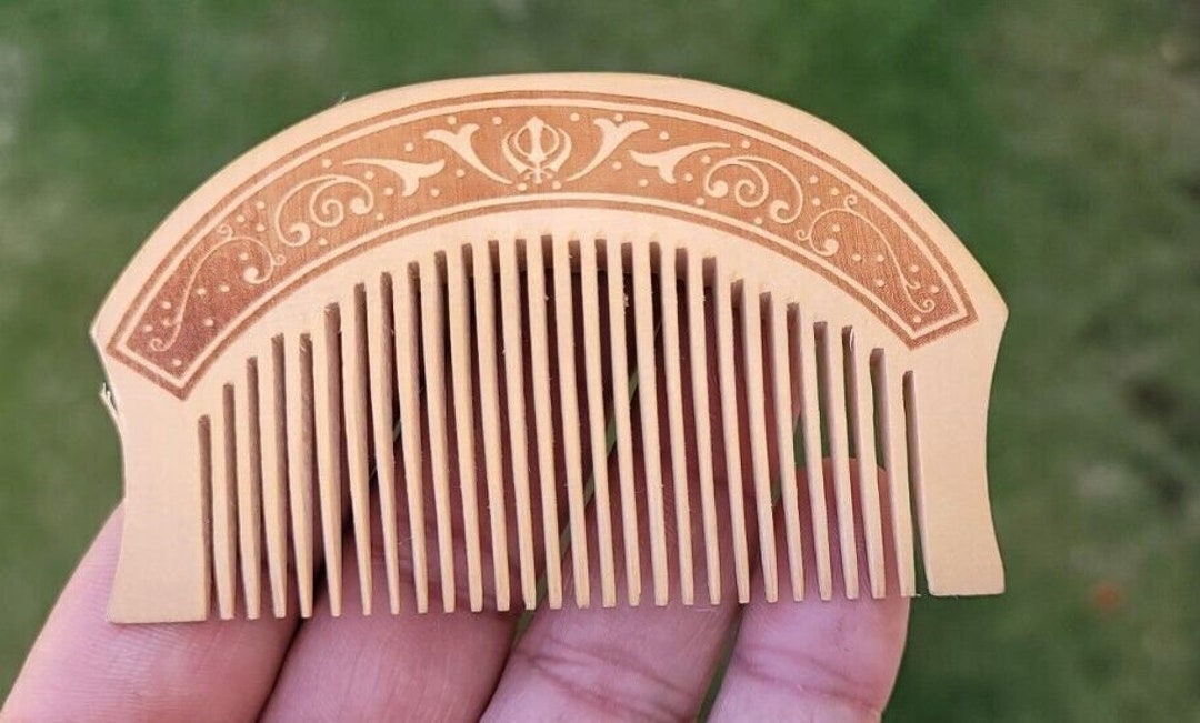 Sikh Comb Wooden Kanga Singh Kaur Kakar Khalsa 1 of 5 Ks - Etsy