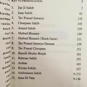 Sikh Sundar Gutka Japji Sukhmani Sahib Gurmukhi Roman English ...