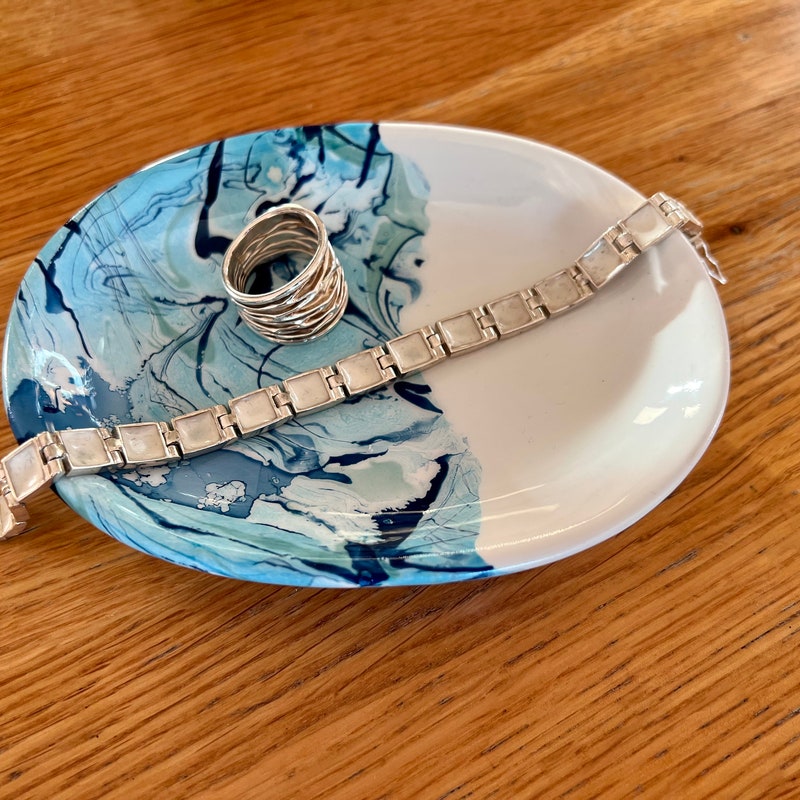 Silver Oval Ring Dish - Etsy UK