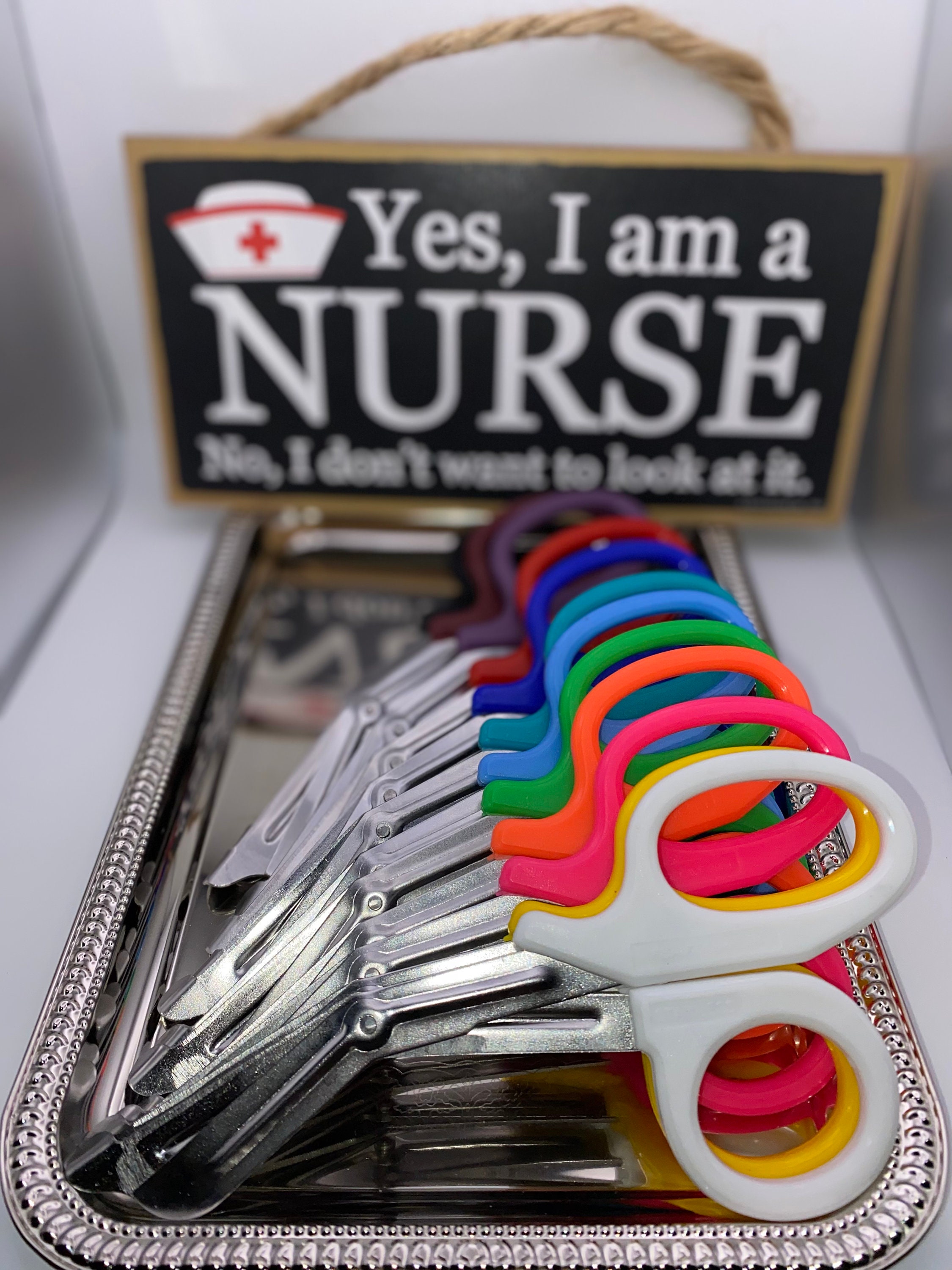 Nurse Badge Scissors - Etsy
