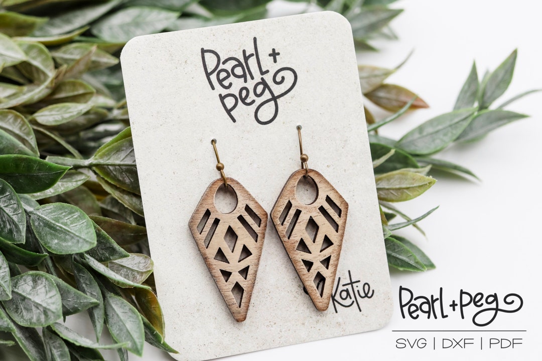 Geometric Diamond Cutout Laser Cut Digital Download File SVG - Etsy