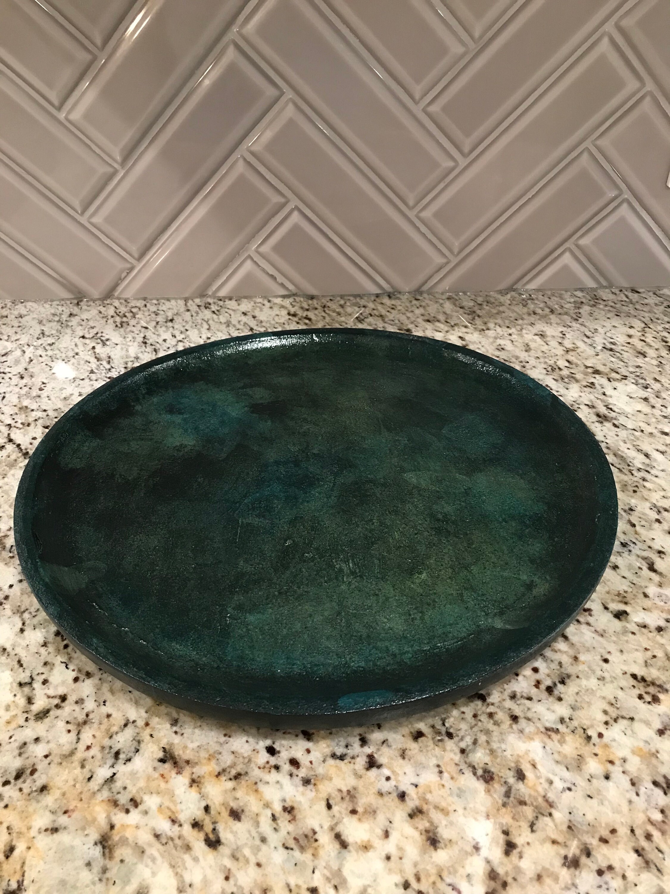 Round Table Tray Lakeside Collection - Etsy