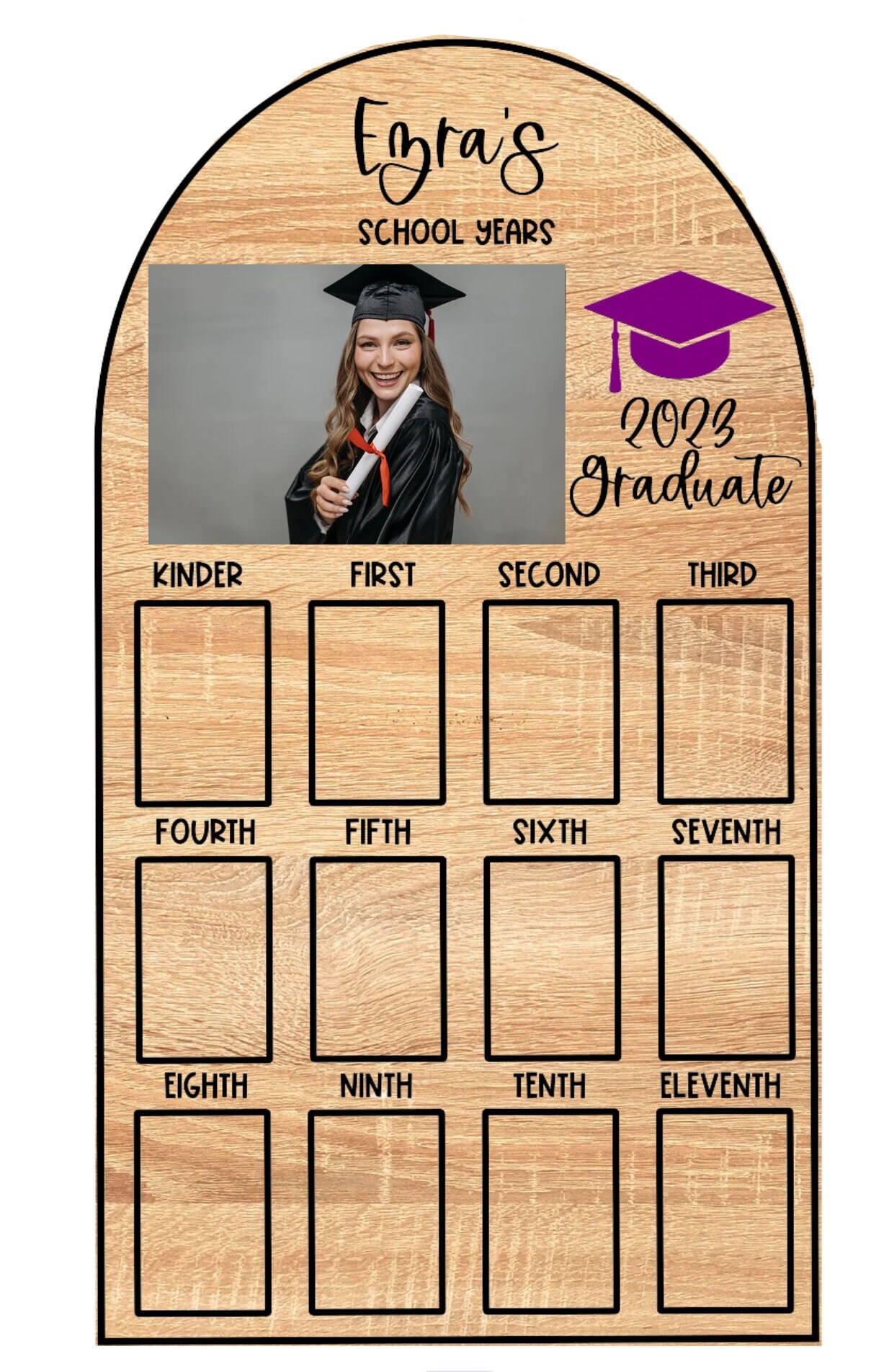 Graduation School Years Sign SVG K 12 Grade Laser Ready School Grade ...