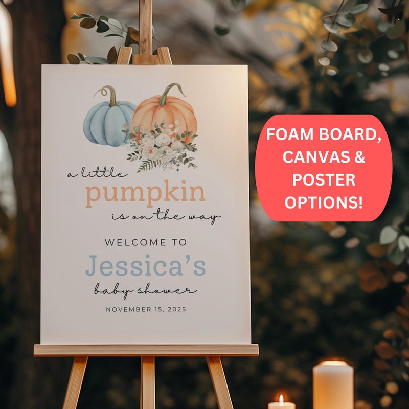 Fall Pumpkin Foam Board - Etsy