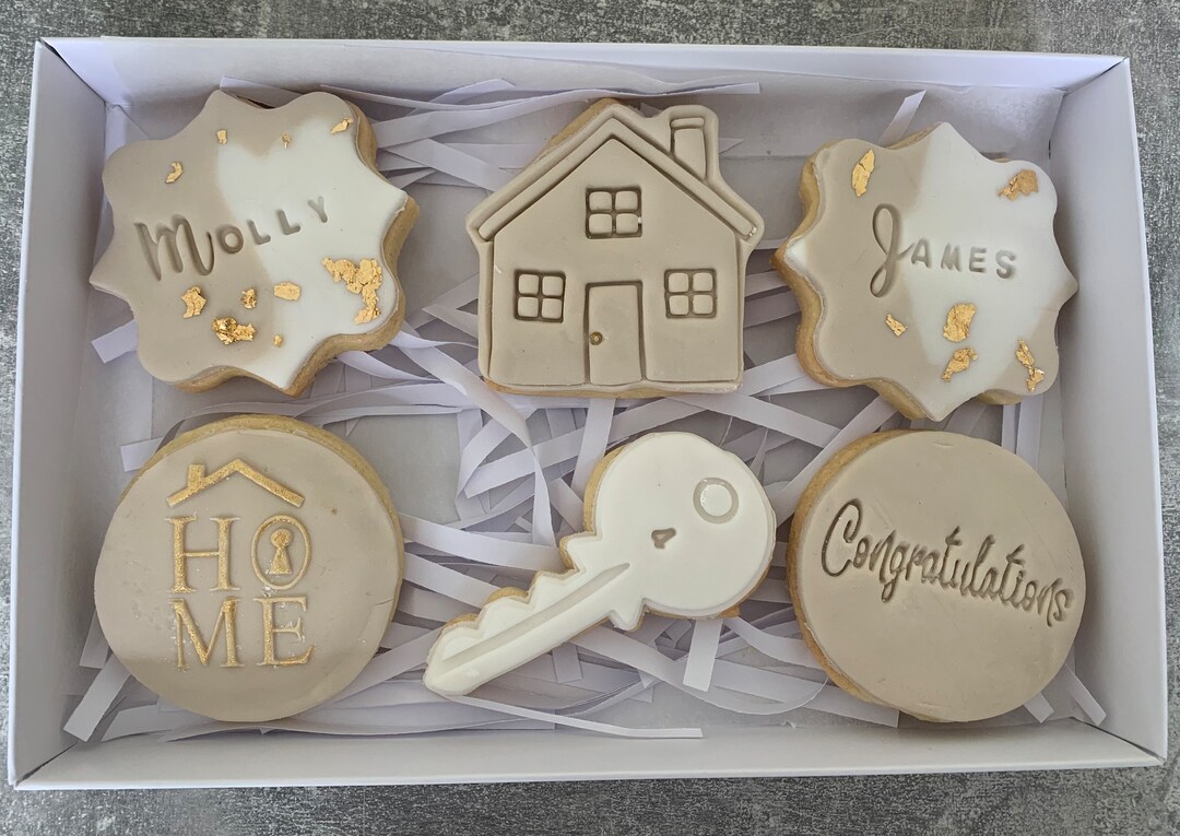 New Home / New Home Biscuits / New Home Gift / Biscuit Gift ...