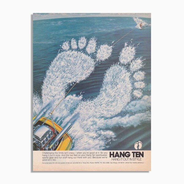 Hang Ten - Etsy