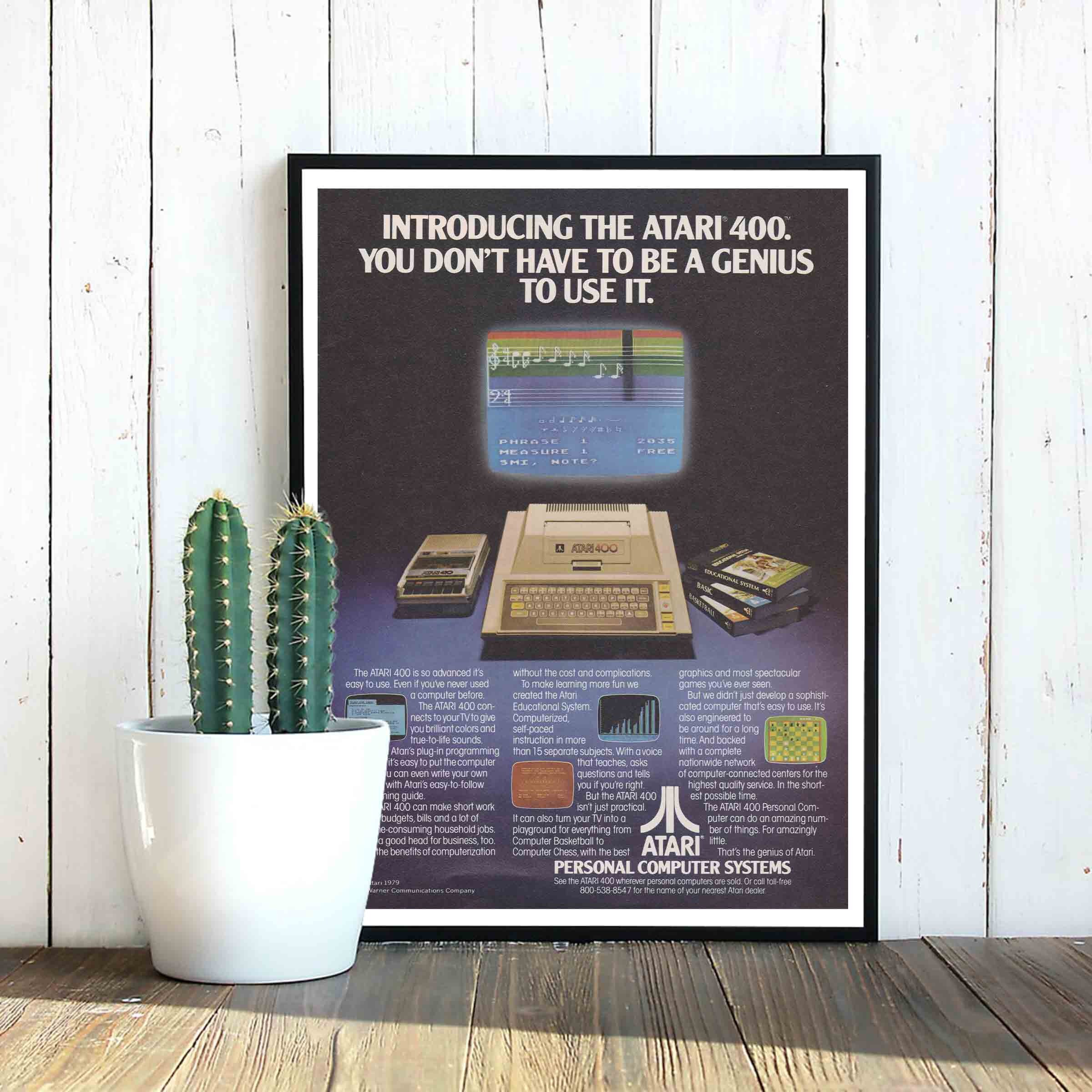 Vintage Atari Computer Systems Advertisement - Original Print Ad 70s ...