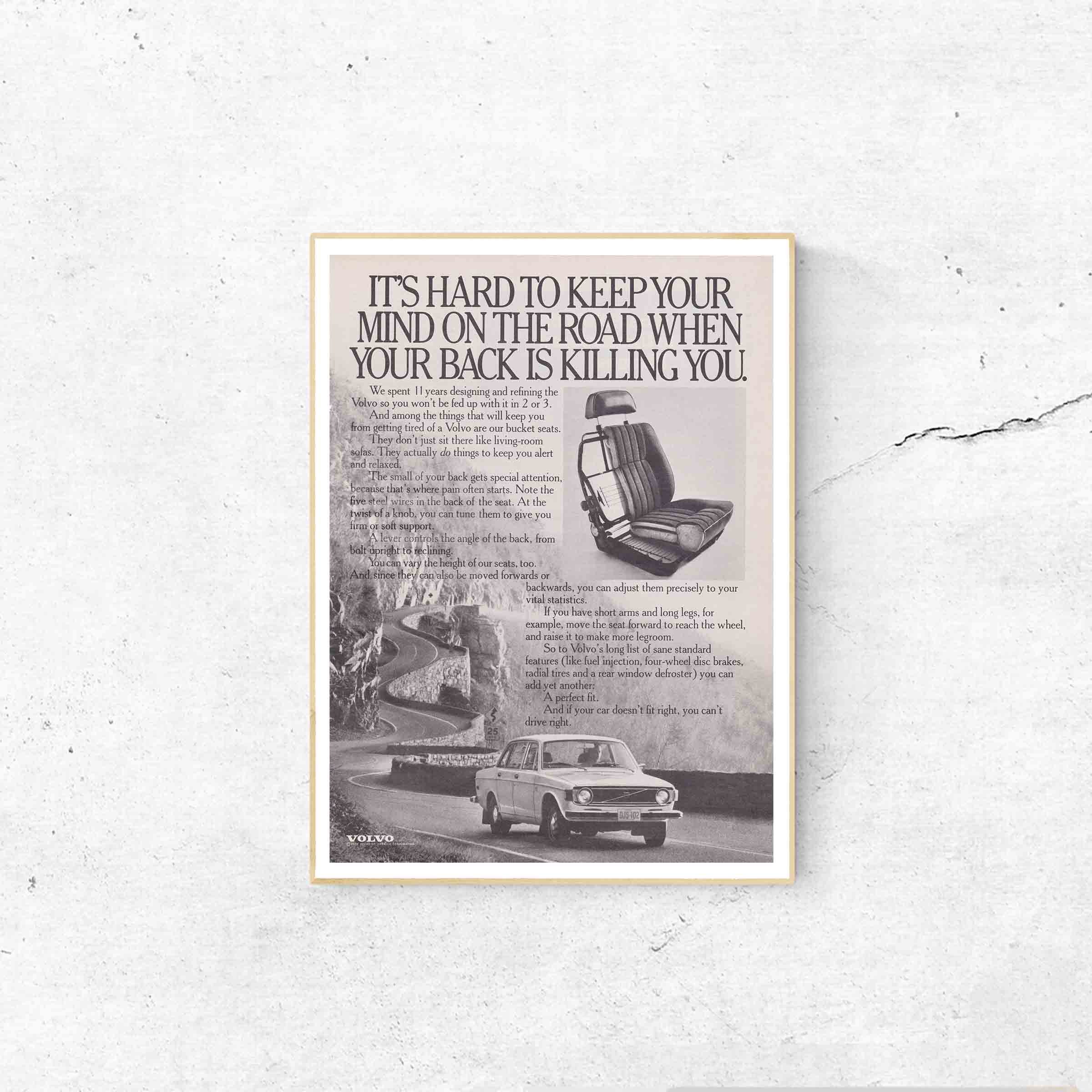 Vintage Volvo Advertisement - Original Print Ad 1970s - Etsy
