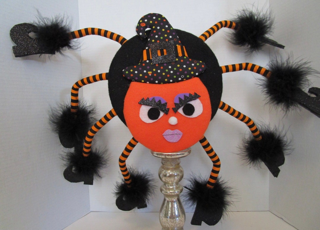 Halloween Spider Wreath Attachment - Etsy