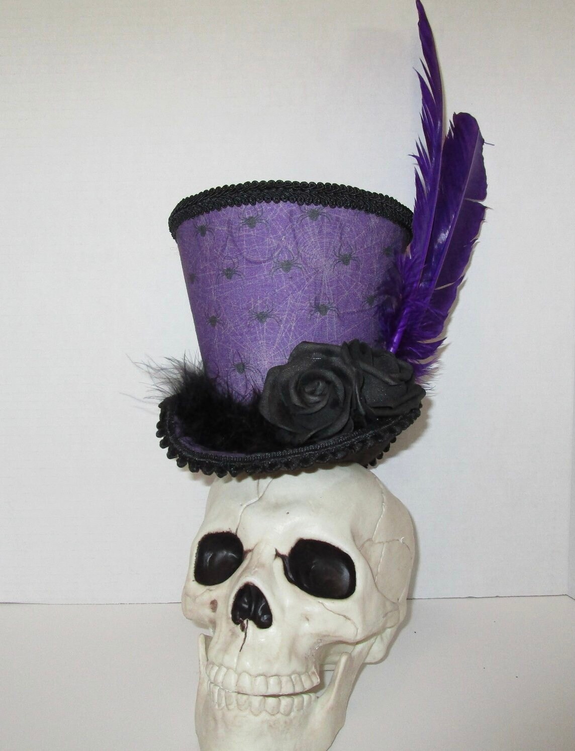 Mini Halloween Spider Top Hat - Etsy