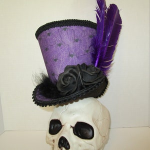Mini Halloween Spider Top Hat - Etsy