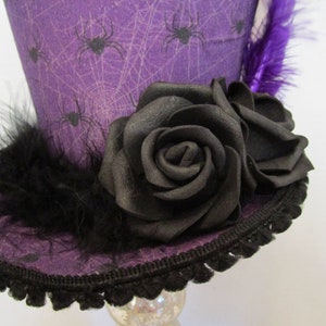 Mini Halloween Spider Top Hat - Etsy