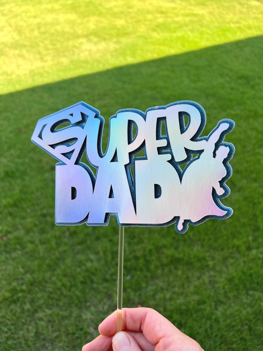 Super Dad Cake Topper Dad Cake Topper Birthday Cake Topper - Etsy Canada