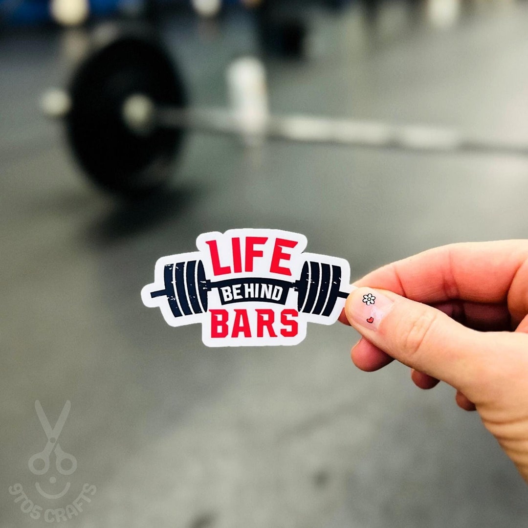 Gym Sticker for Water Bottle, Workout Sticker, Crossfit Sticker, Lift ...