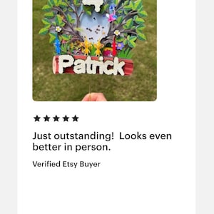 Pikmin Birthday Cake Topper: Gaming Party Cake Decoration | Custom Name ...