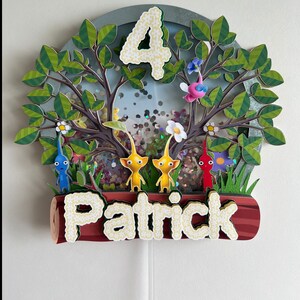 Pikmin Cake Topper Pikmin Theme Party Birthday Cake Topper - Etsy Canada