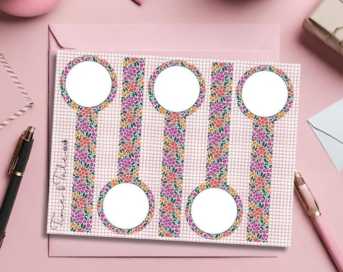 Personalised Lollipop Style Stickers 35mm X 90mm, Tamper Proof, Candle ...