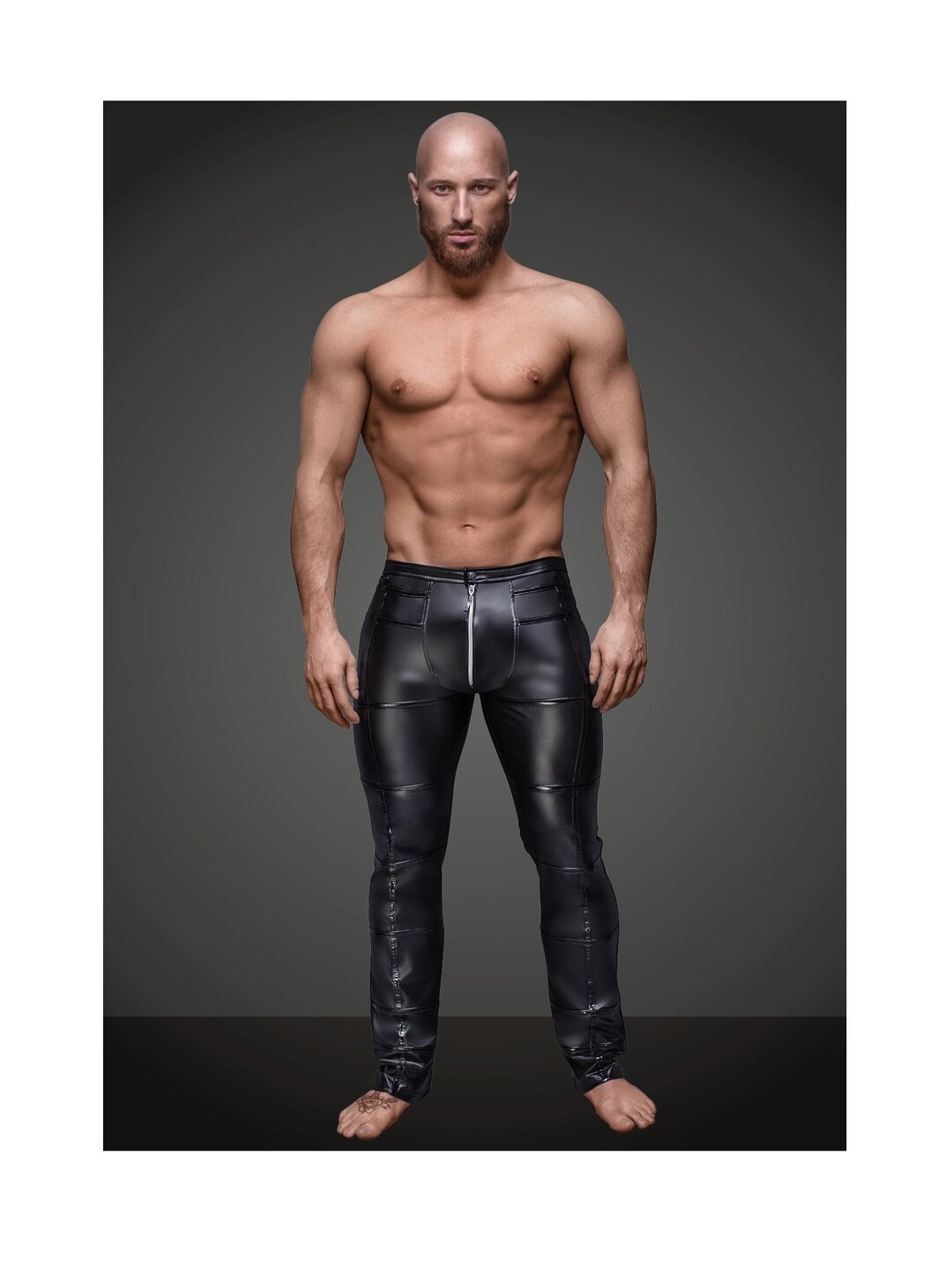 Mens Pants Wet Look Rock & Roll Pants for Men Mens Long - Etsy