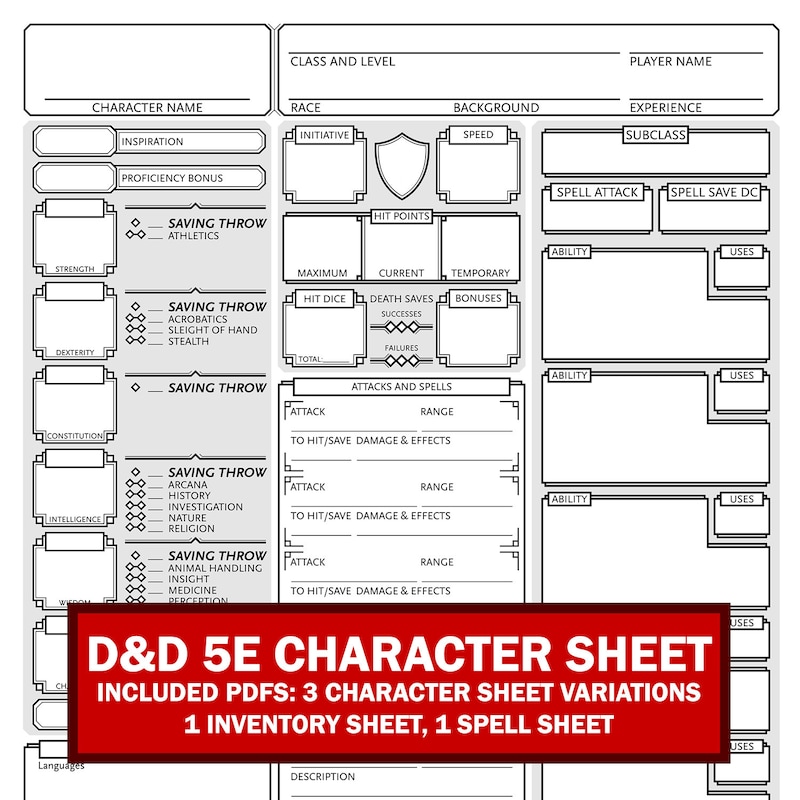 Minimalist Dnd Home Decor - Etsy