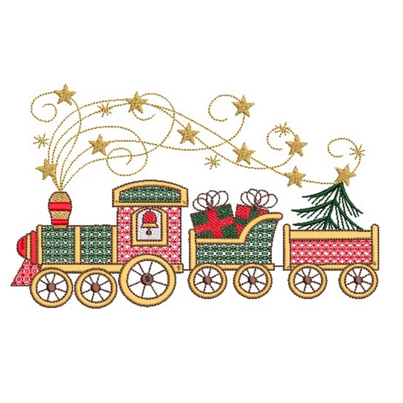 Christmas Train - Etsy