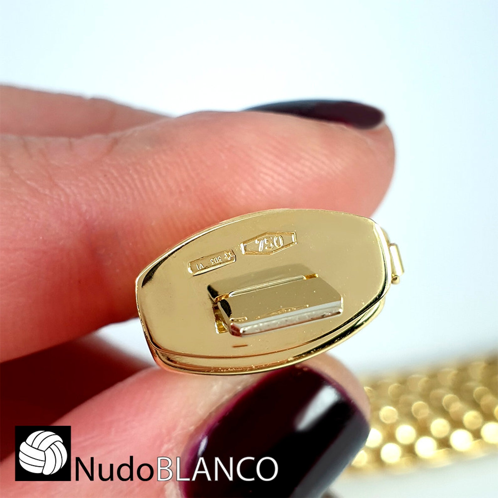 Nice Fope Felix It 18K Yellow Gold Lady Bracelet Italian Brand 60.6gr ...