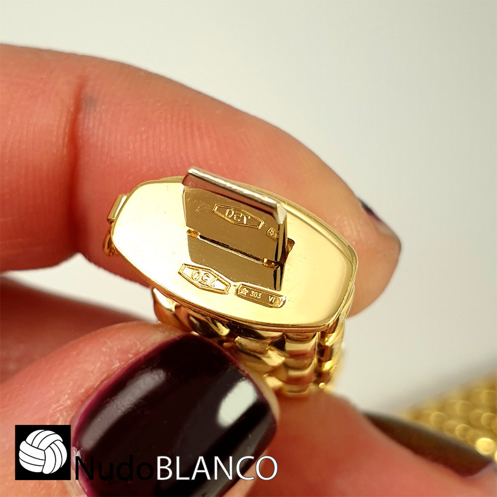 Nice Fope Felix It 18K Yellow Gold Lady Bracelet Italian Brand 60.6gr ...