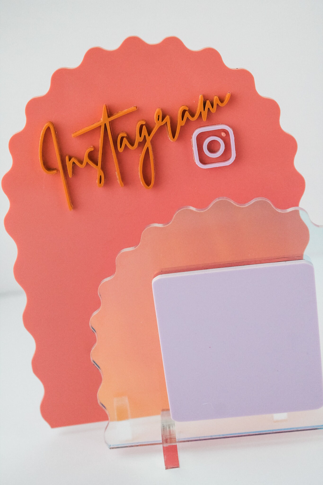 Market Display Bundle Instagram Social Media Scan Code Sign - Etsy