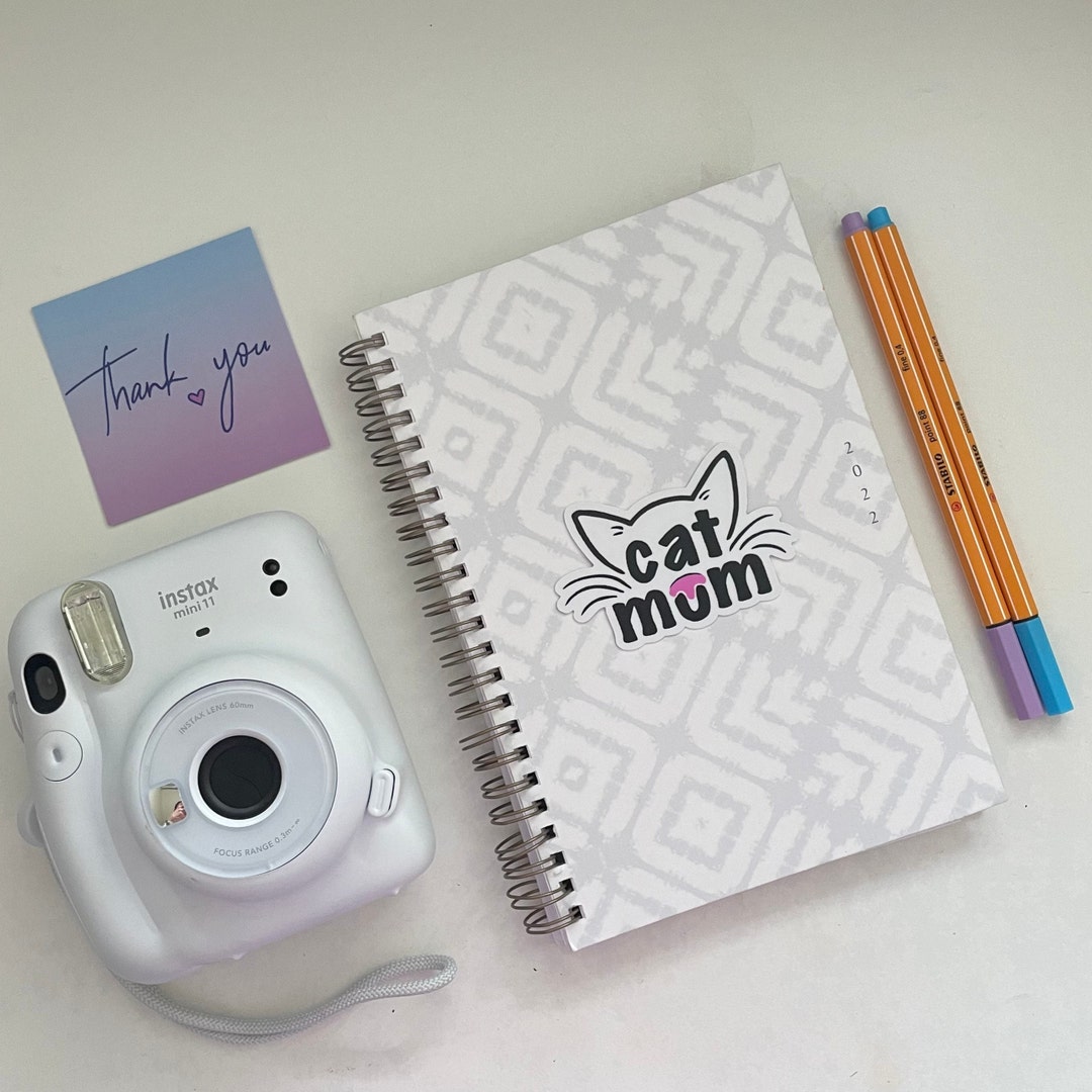 Cat Mom Sticker, Cat Ears Vinyl Sticker, Cat Ears and Whiskers Sticker ...