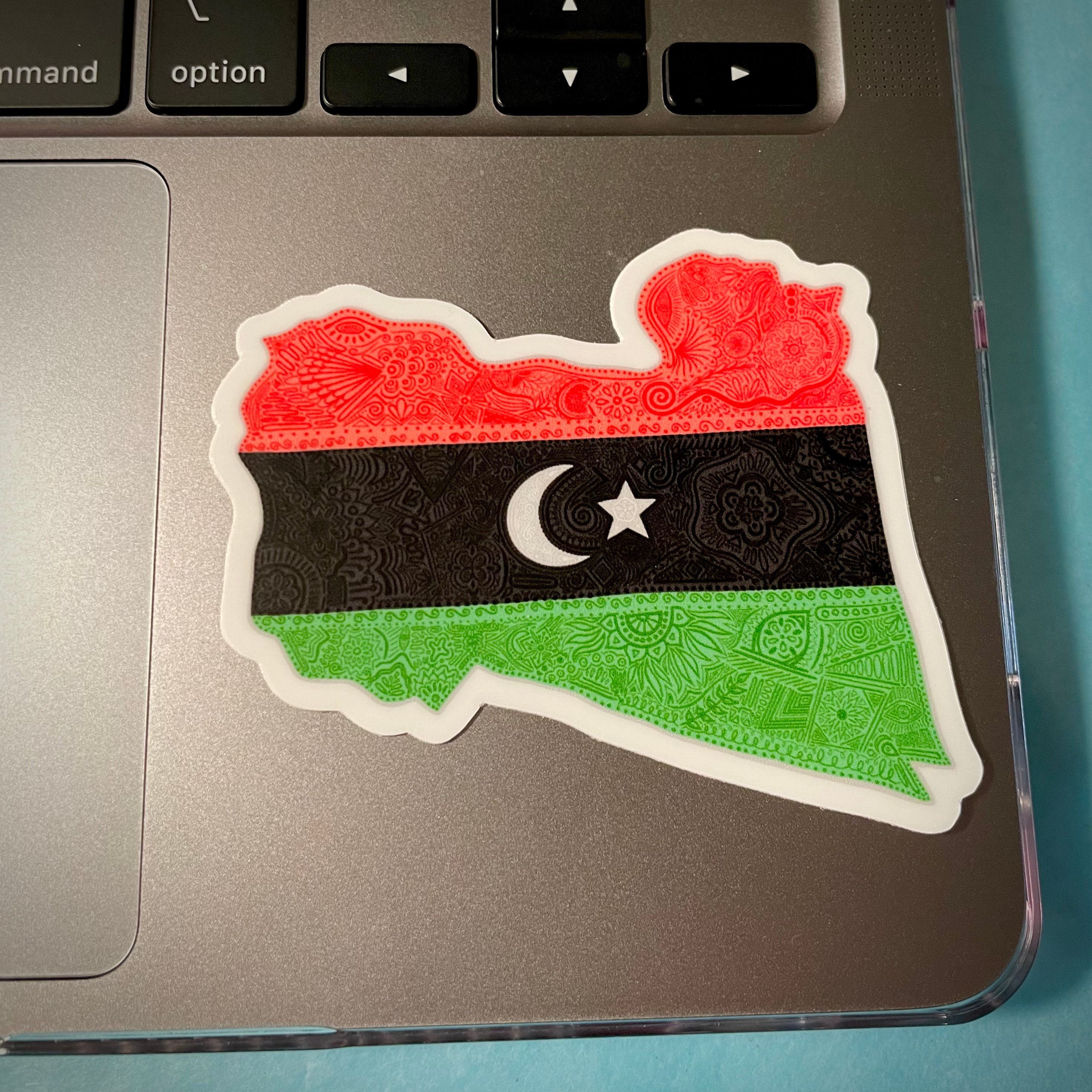 Libya Flag & Country Sticker - Etsy