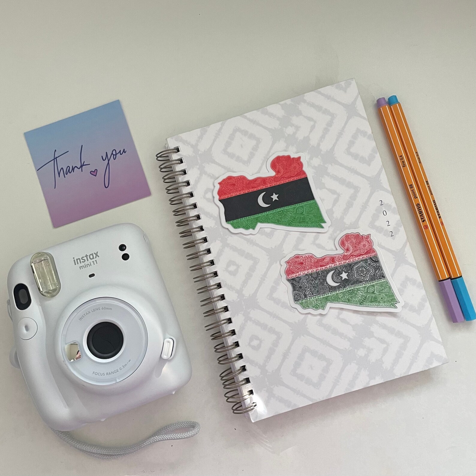 Libya Flag & Country Sticker - Etsy